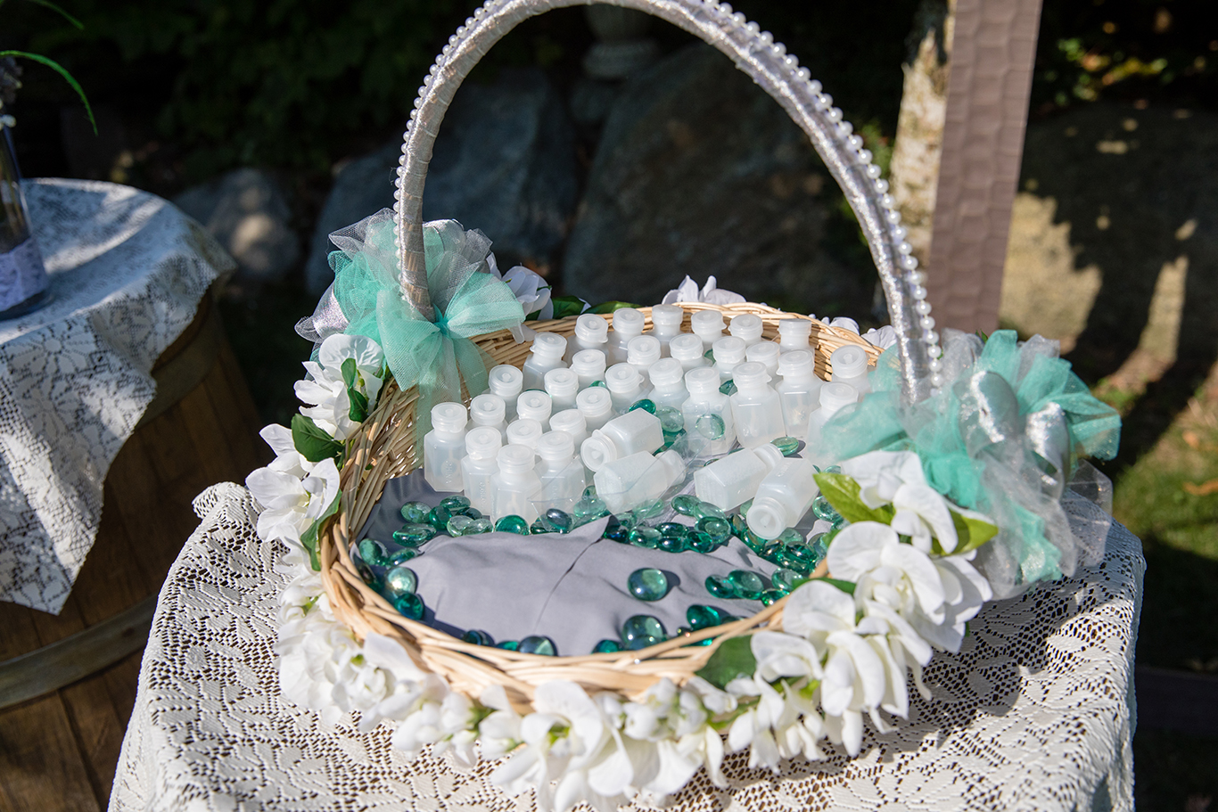 Bubble Basket – Perfect Touch Wedding Decor & Rentals